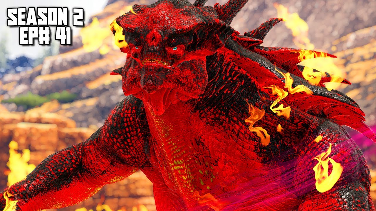The FIRE COLOSSUS BOSS! We Destroyed This Guy In Seconds! Easy Boss ...
