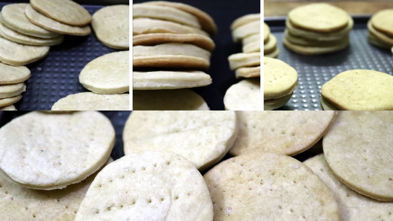 Marie biscuit recipe | Homemade marie gold biscuits - YouTube