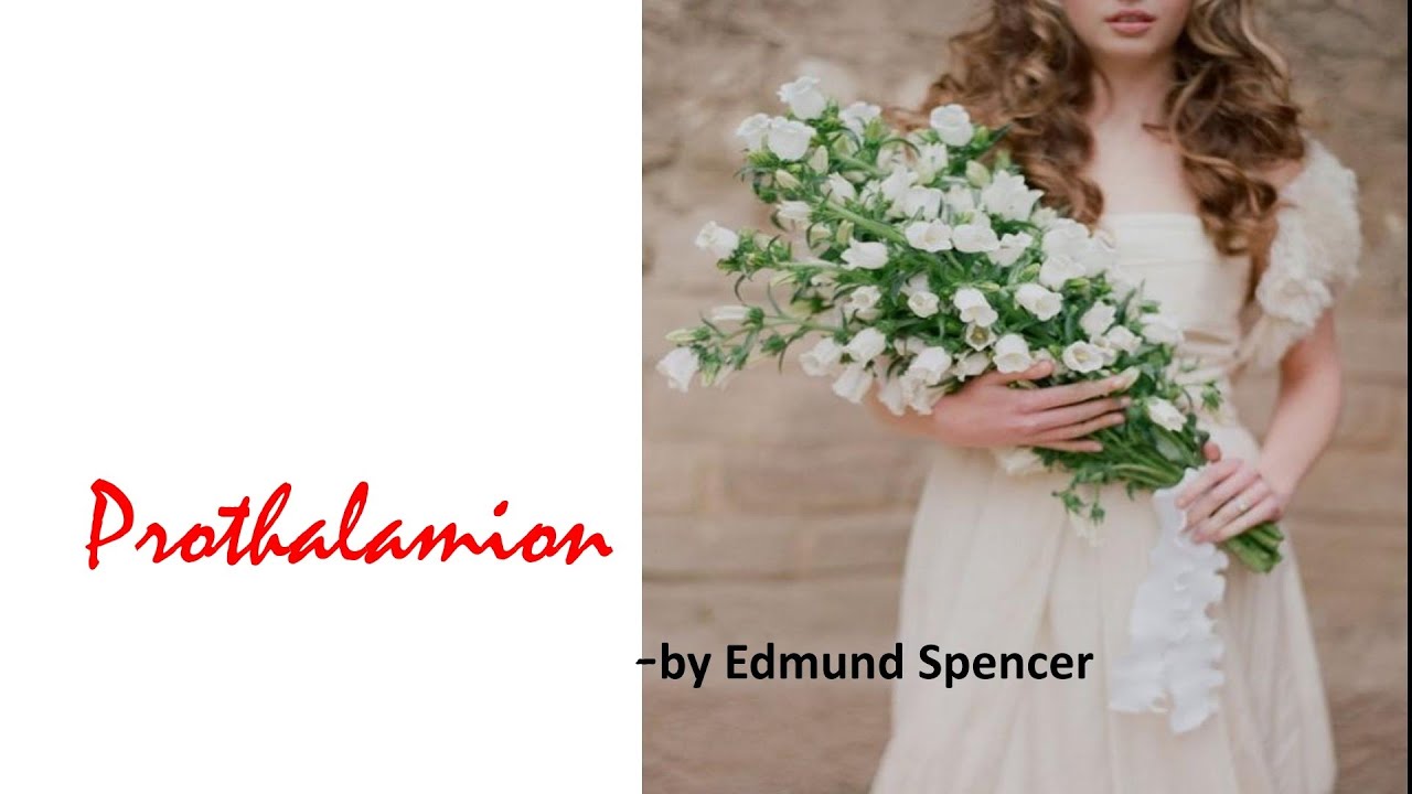 Prothalamion by Edmund Spencer #HSST English Coaching Class - YouTube