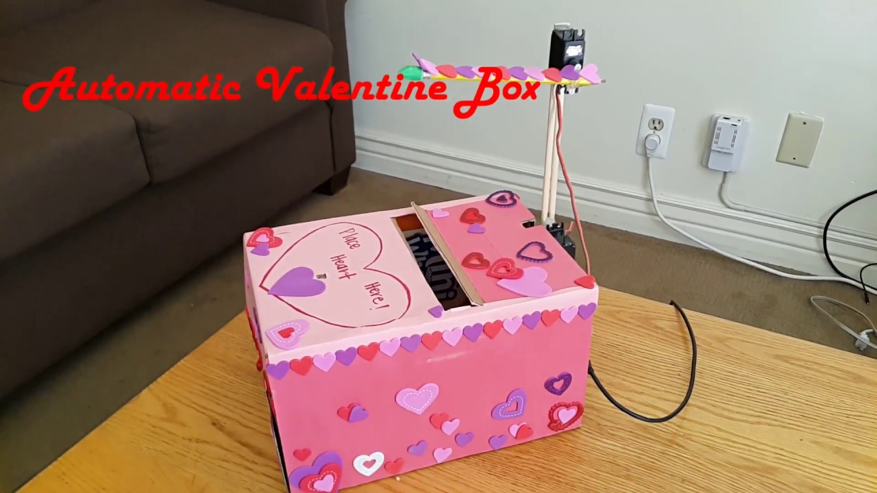 Automatic Valentine Box - YouTube
