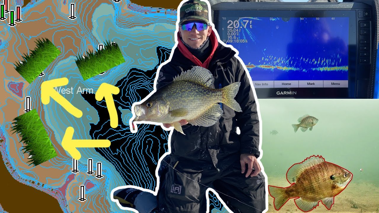 Secrets to Finding Late Ice Giant Panfish || Tournament Pre-Fishing ...