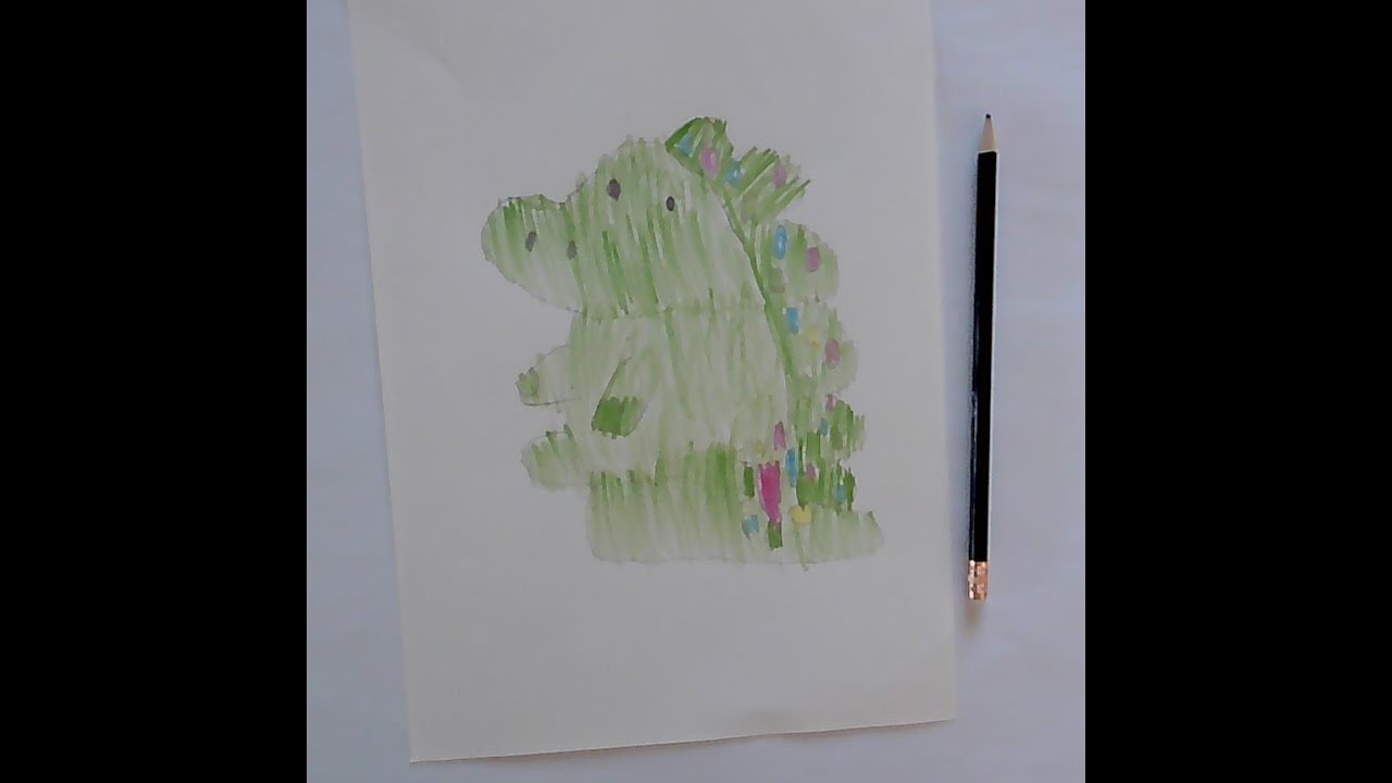 How to Draw Pickle the Dinosaur / Moriah Elizabeth's Channel - YouTube