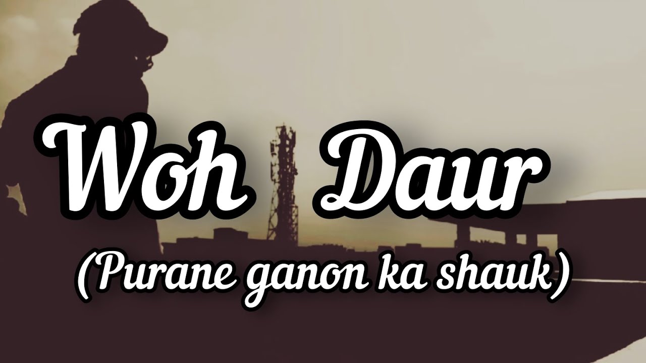 Woh Daur || Written and created by Asutosh Rath || - YouTube