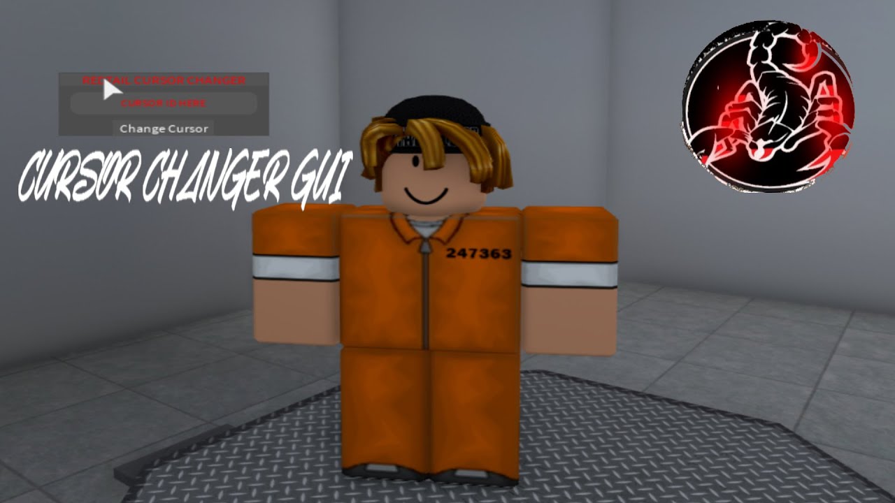 Prison Life | CURSOR CHANGER GUI & 3V1! - YouTube