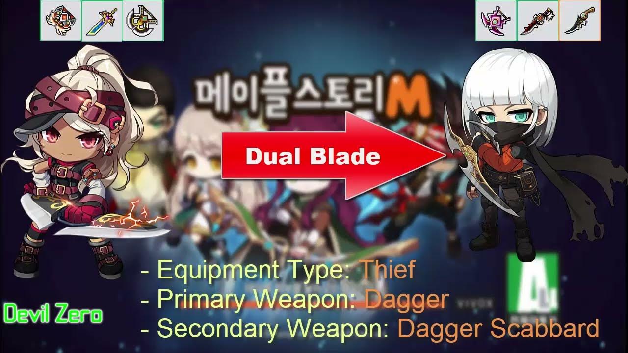 [MapleStory M] Remaster - Shadower 1st~4th Job Skills Showcase - YouTube