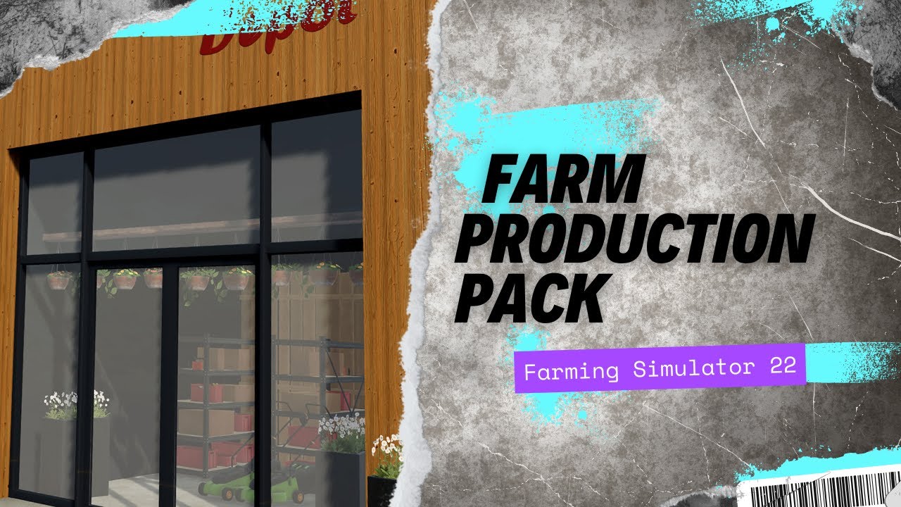 Farming Simulator 22 Farm Production Pack - YouTube