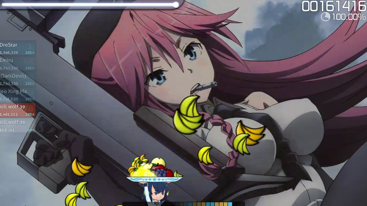 osu! fruit catch - YouTube