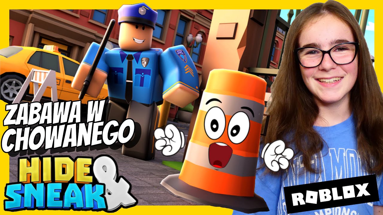 ZABAWA W CHOWANEGO Hide and Sneak. Ukryj i ukryj. Roblox #notogramy ...