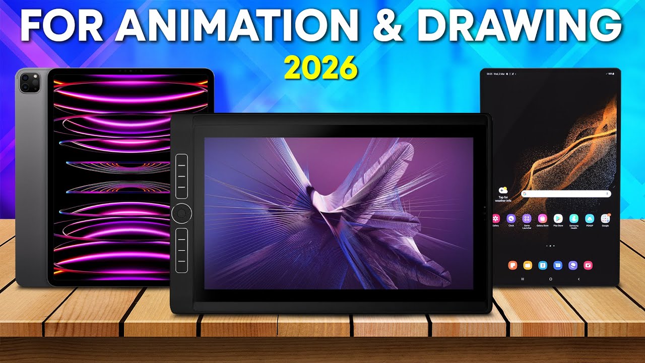 Best Tablet for Animation and Drawing 2026 - Top 5 You Should Consider ...