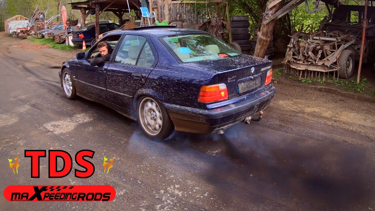 BMW 325 TDS : Présentation, Montage combinés, ESSAI !! - YouTube