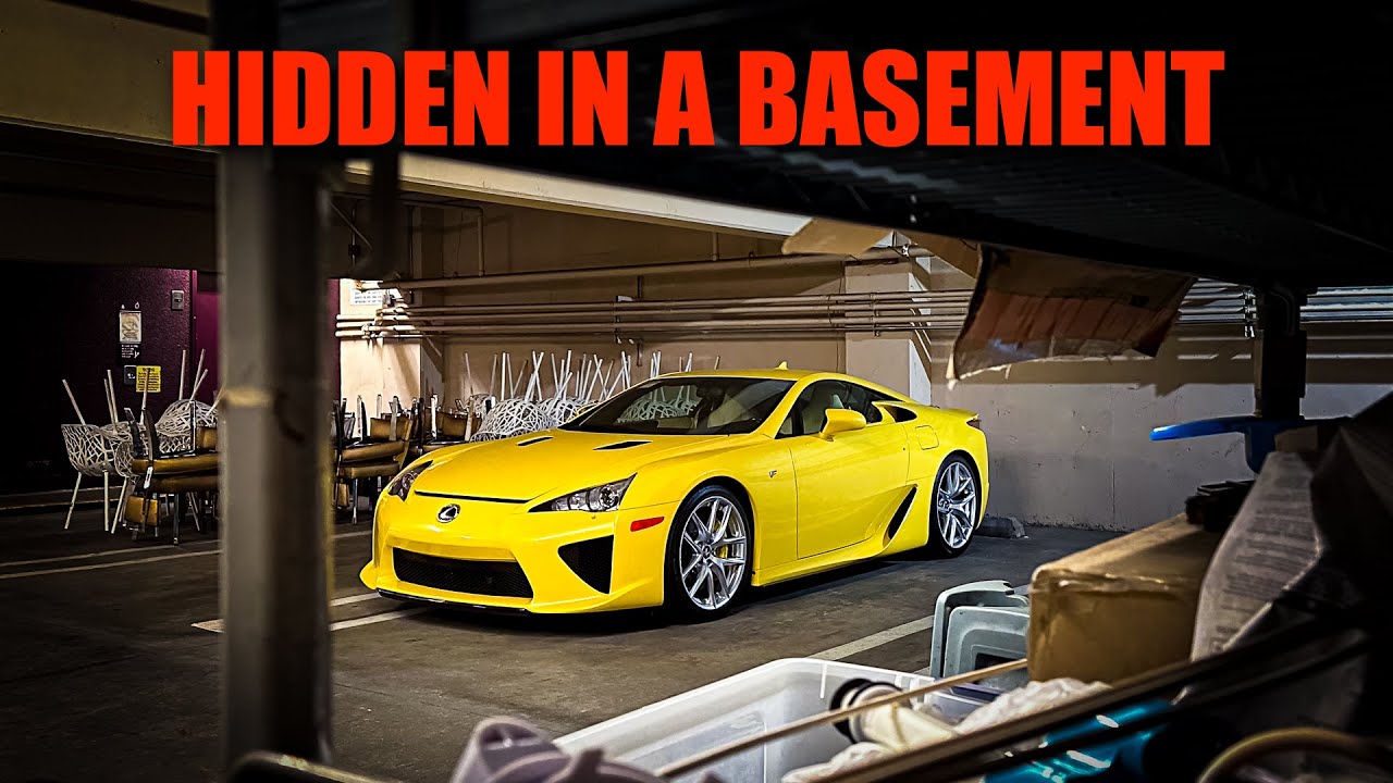 Abandoned or Neglected? We Found a Hidden Lexus LFA - YouTube