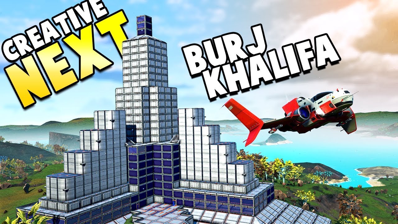 No Man's Sky Next: AMAZING SKYSCRAPER BASE BUILDING CREATIVE MODE - No ...