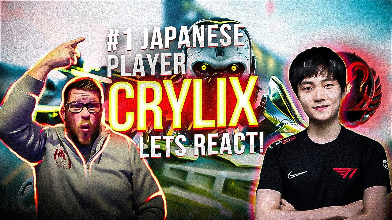 #1 JAPANESE APEX LEGENDS PLAYER CRYLIX - FleX Reacts - YouTube