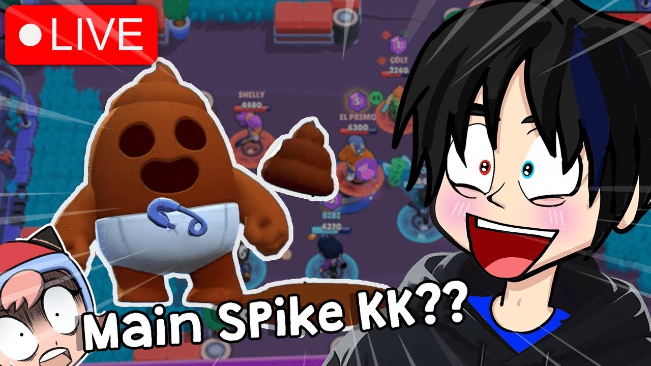 La mejor SKIN de SPIKE K.K XD en la BRAWLTALK #brawlstars 🥴 # ...