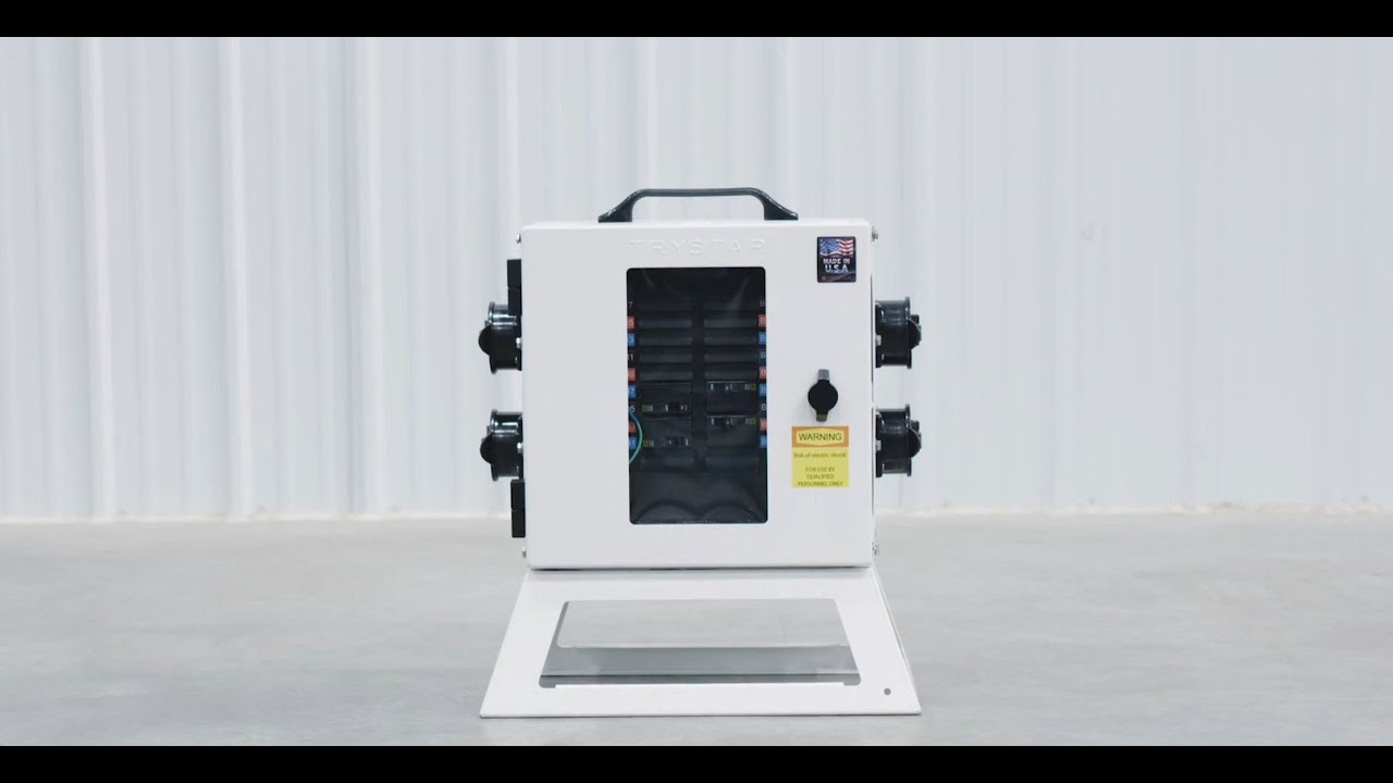 Trystar Mini Power Distribution Panel - YouTube