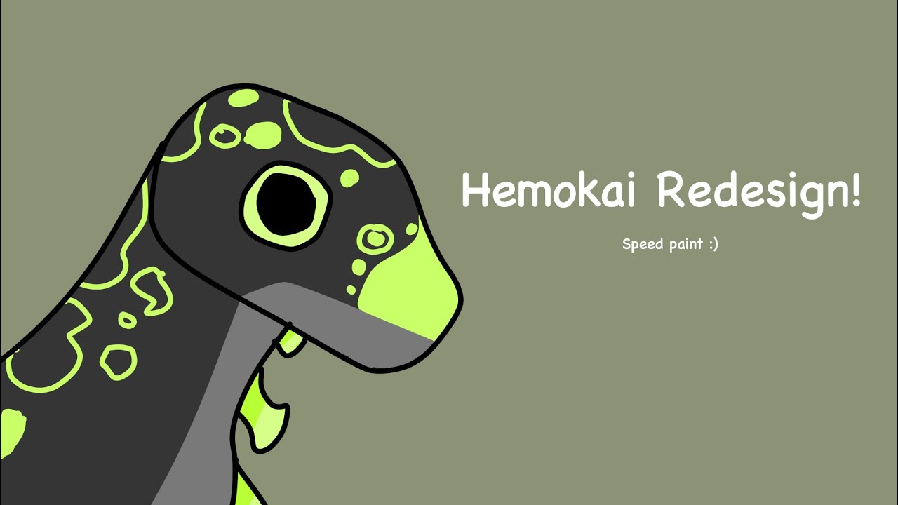 Redesigning the hemokai [ Creatures of sonaria ] - YouTube