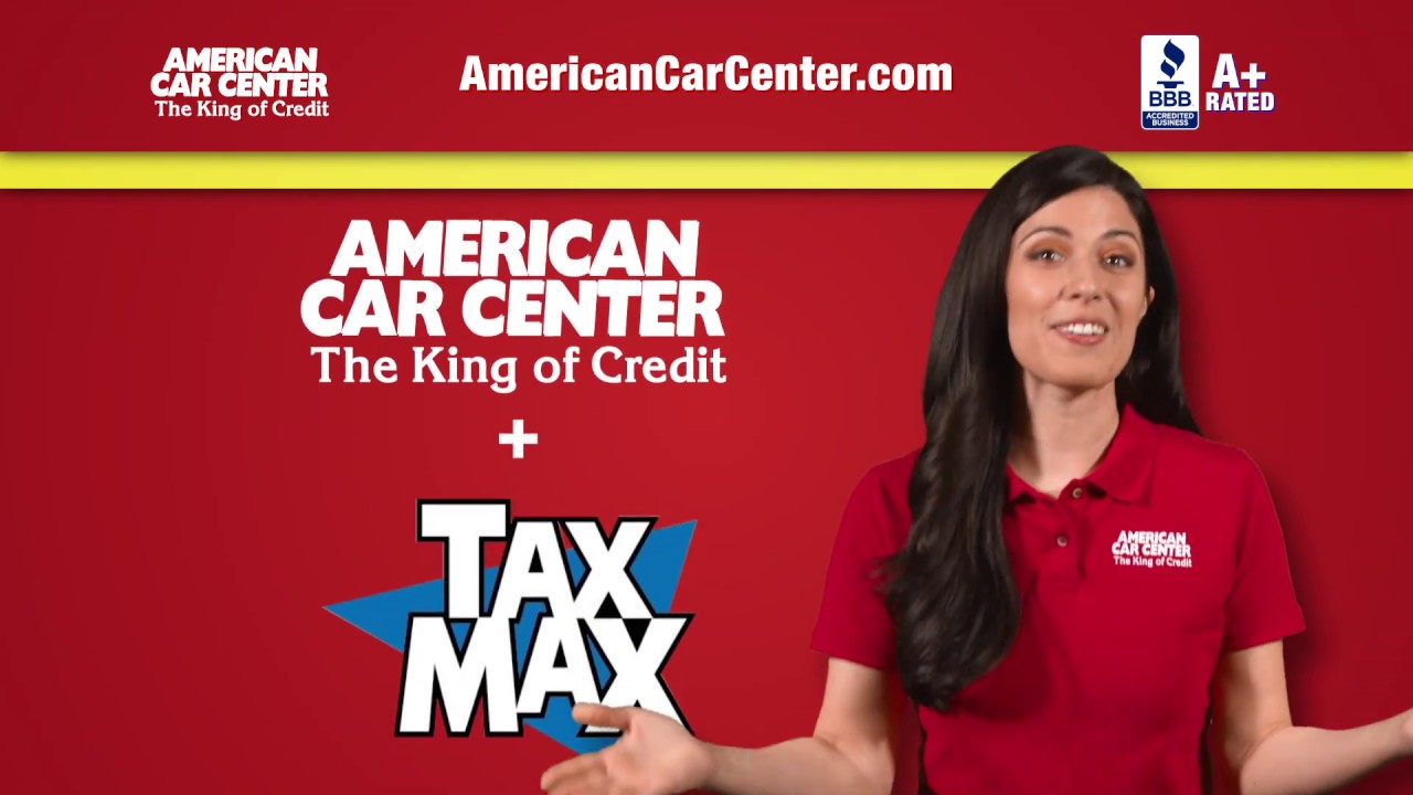 It's Tax Max time at American Car Center! - YouTube