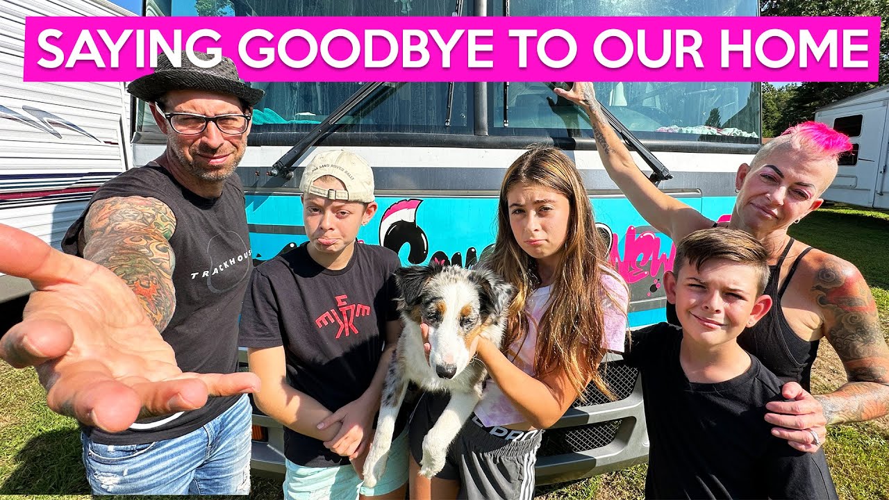 LEAVING OUR RV BEHIND! Such an EMOTIONAL day:( - YouTube
