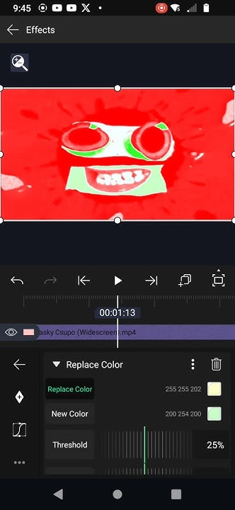 How To Make Hungarian Power Vocodex Gradient Map Effect On After Motion Z - YouTube