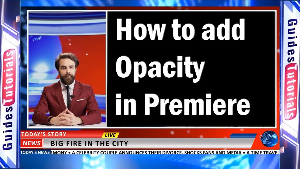 How to Add an Opacity Layer to Combine Videos in Premiere Pro - YouTube