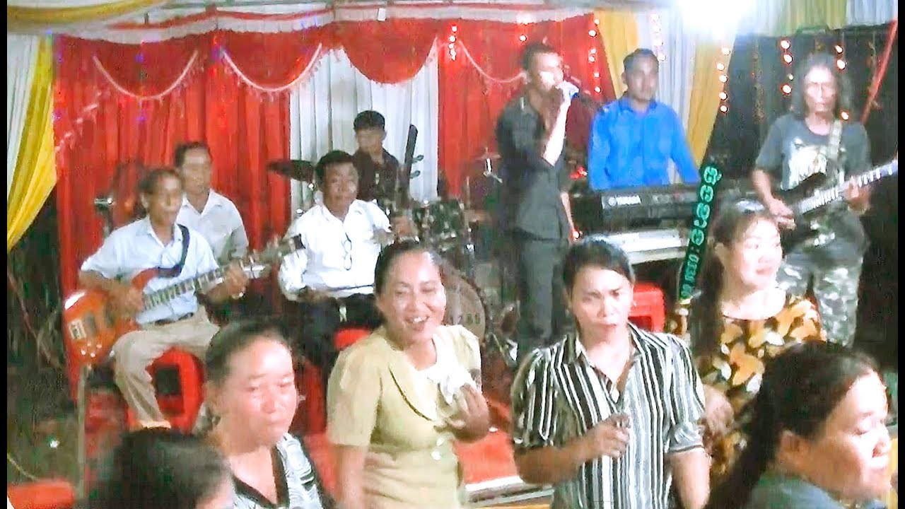 nhac song chan khang /khmer karom/trà cú trà vinh/Dạ đc chơi đám cưới ở ...
