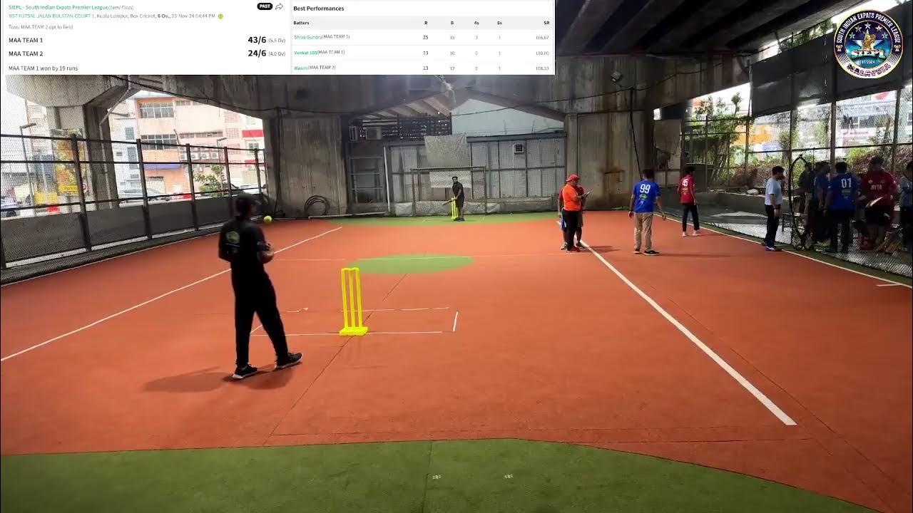 SEMI FINAL - MAA TEAM 2 Vs MAA TEAM 1 - YouTube