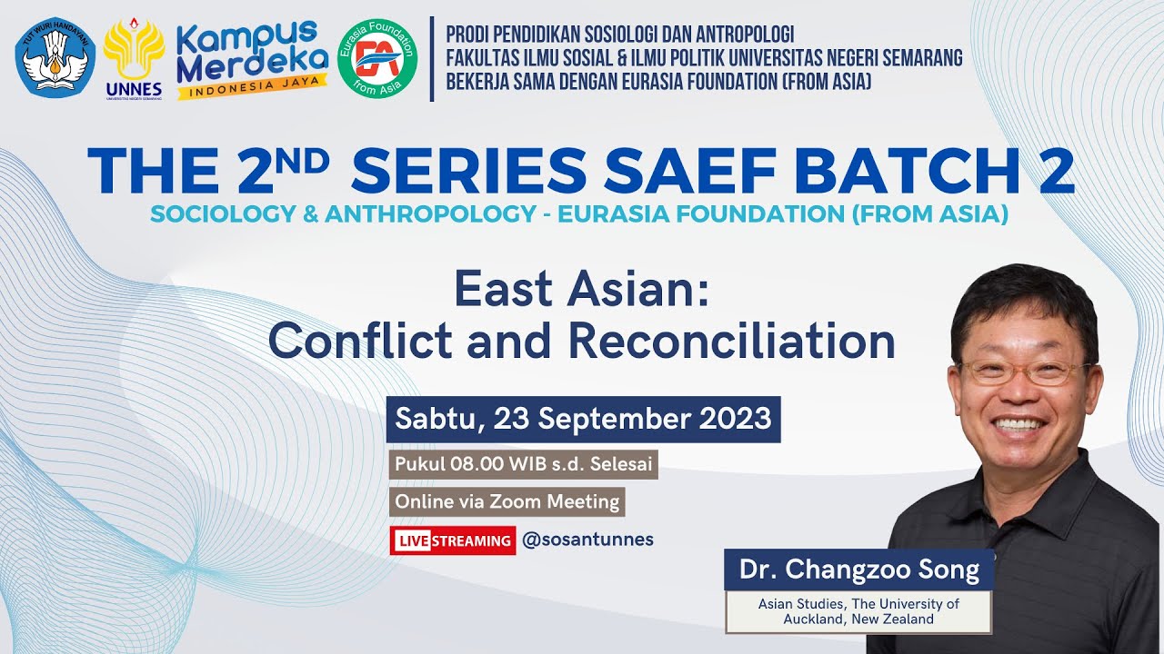 The 2nd SERIES SAEF BATCH 2 “RESILIENCE OF ASIAN COMMUNITY TOWARD ...