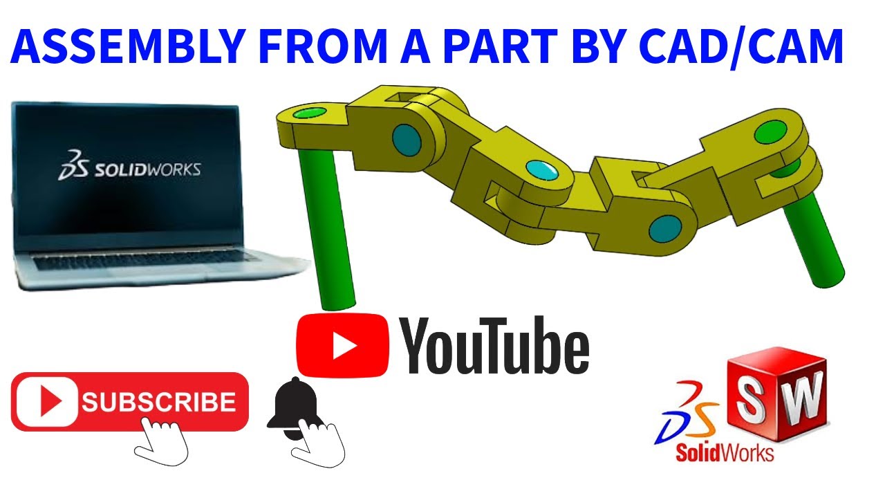 SOLIDWORKS TUTORIAL % #Assembly Modeling - YouTube