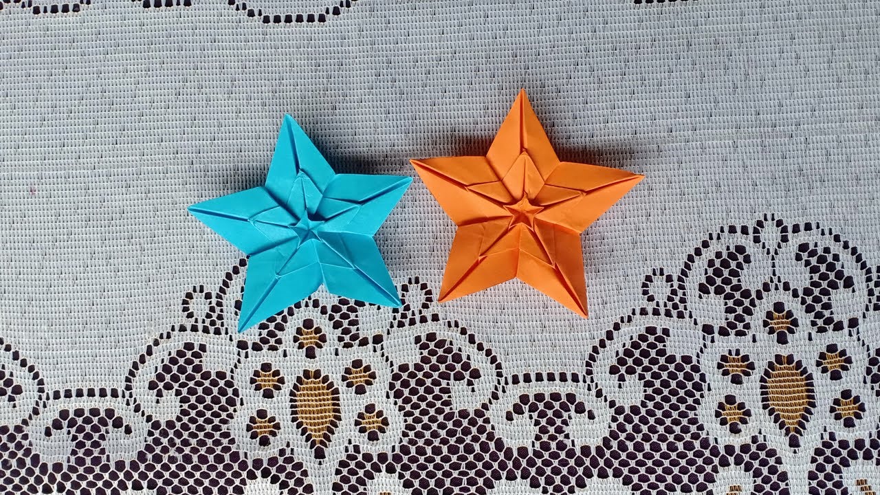 DIY craft |How to make DIY Shining star origami craft tutorial | Paper ...