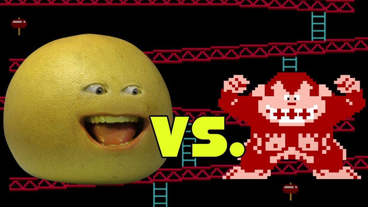Annoying Orange - Grapefruit Vs. Donkey Kong - YouTube