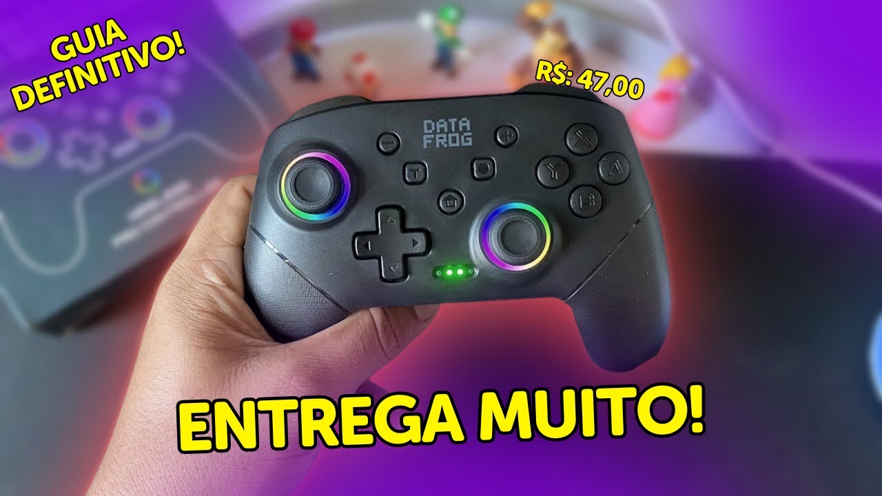 ME SUPREENDEU DEMAIS! Controle DATA FROG (S80/B01) do Aliexpress ...