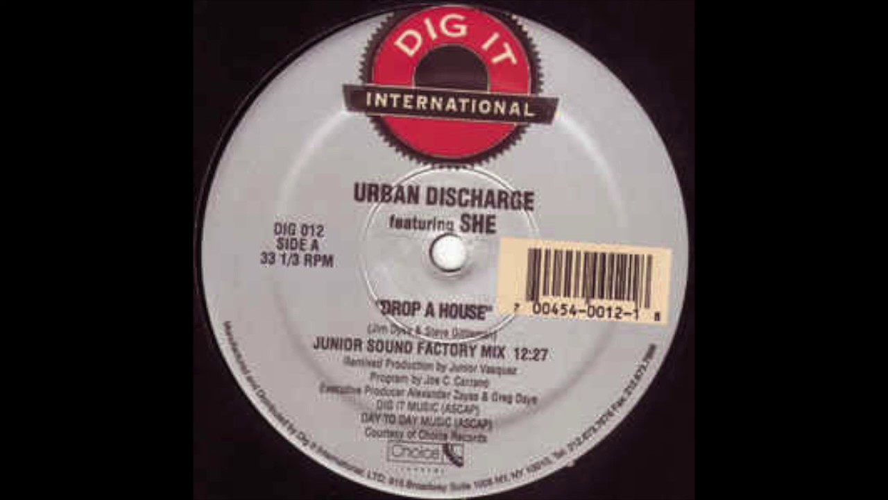 Urban Discharge - Drop A House - "Junior Sound Factory Mix" - Music by ...