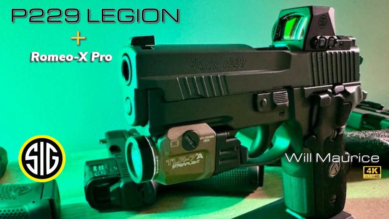 Sig P229 Legion in 2024? Is the Romeo-X Pro Any Good? - YouTube