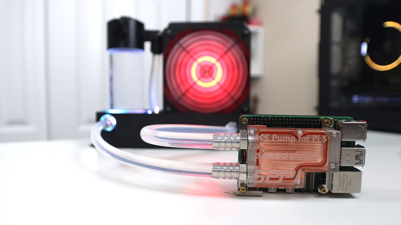 Watercooling AIO Kit For Raspberry Pi 5!! - YouTube