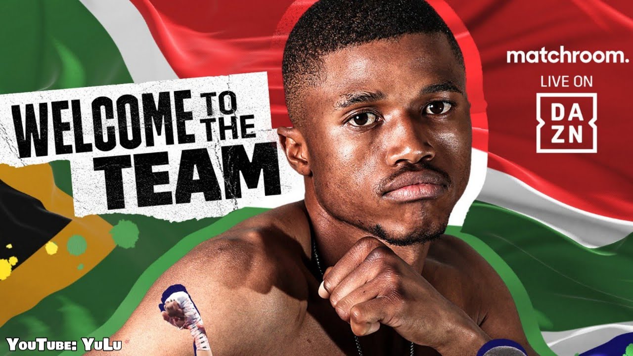 Sivenathi Nontshinga SIGNED w/ MATCHROOM BOXING! - YouTube