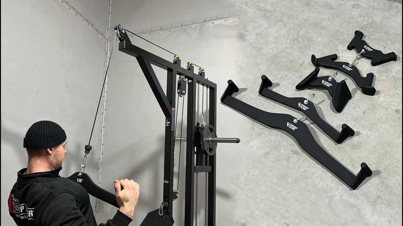 GYMEQUIP.EU / Multi Grip Handle Set W10 / Factory - YouTube