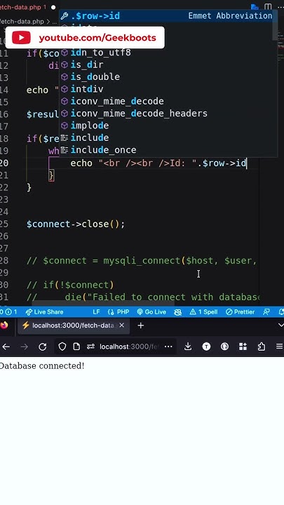 Php Mysql Tutorial Fetching Data From Database Step By Step Guide For