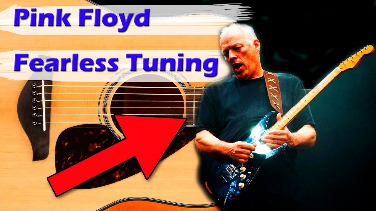 Pink Floyd Fearless Guitar Tuning D G D G B D - YouTube