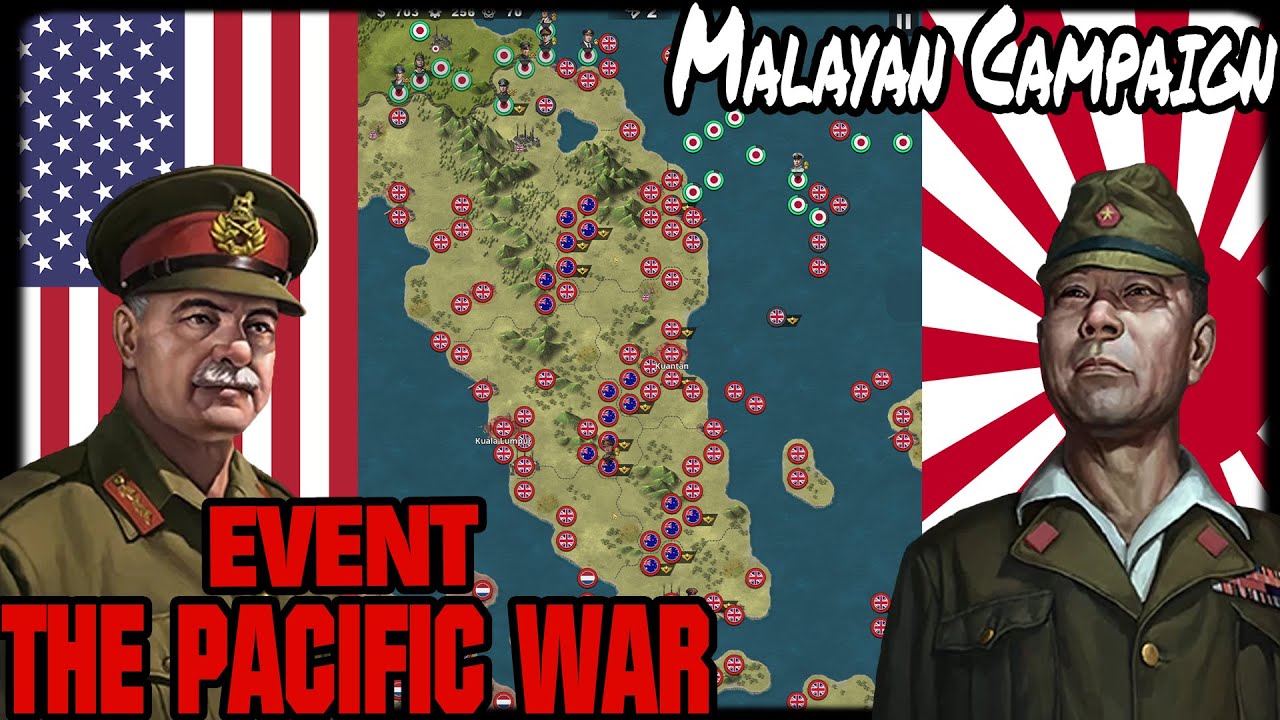 💥HARD THE PACIFIC WAR Malayan Campaign💥 - YouTube