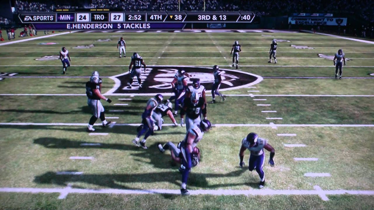 Madden 12 Ultimate Team game 1 part 4 - YouTube