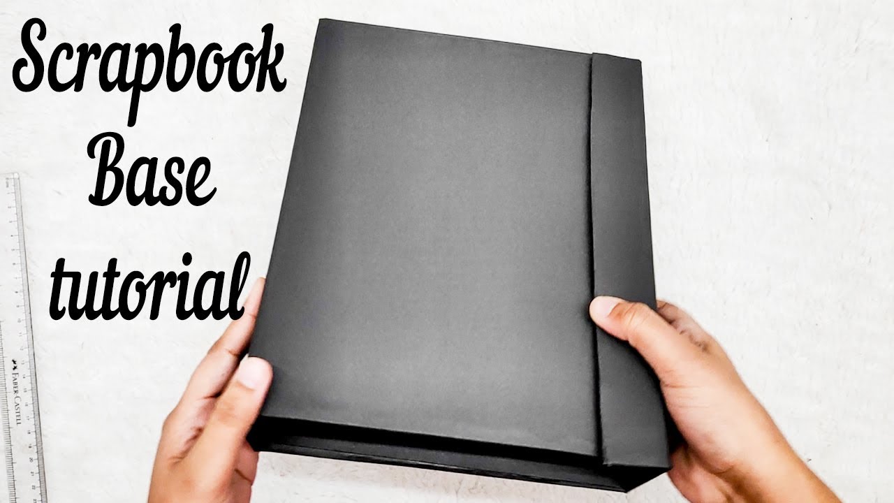 How To Make A Scrapbook Base Valentines Day Scrapbook Video how-to-make-a-scrapbook-base-valentines-day-scrapbook-video