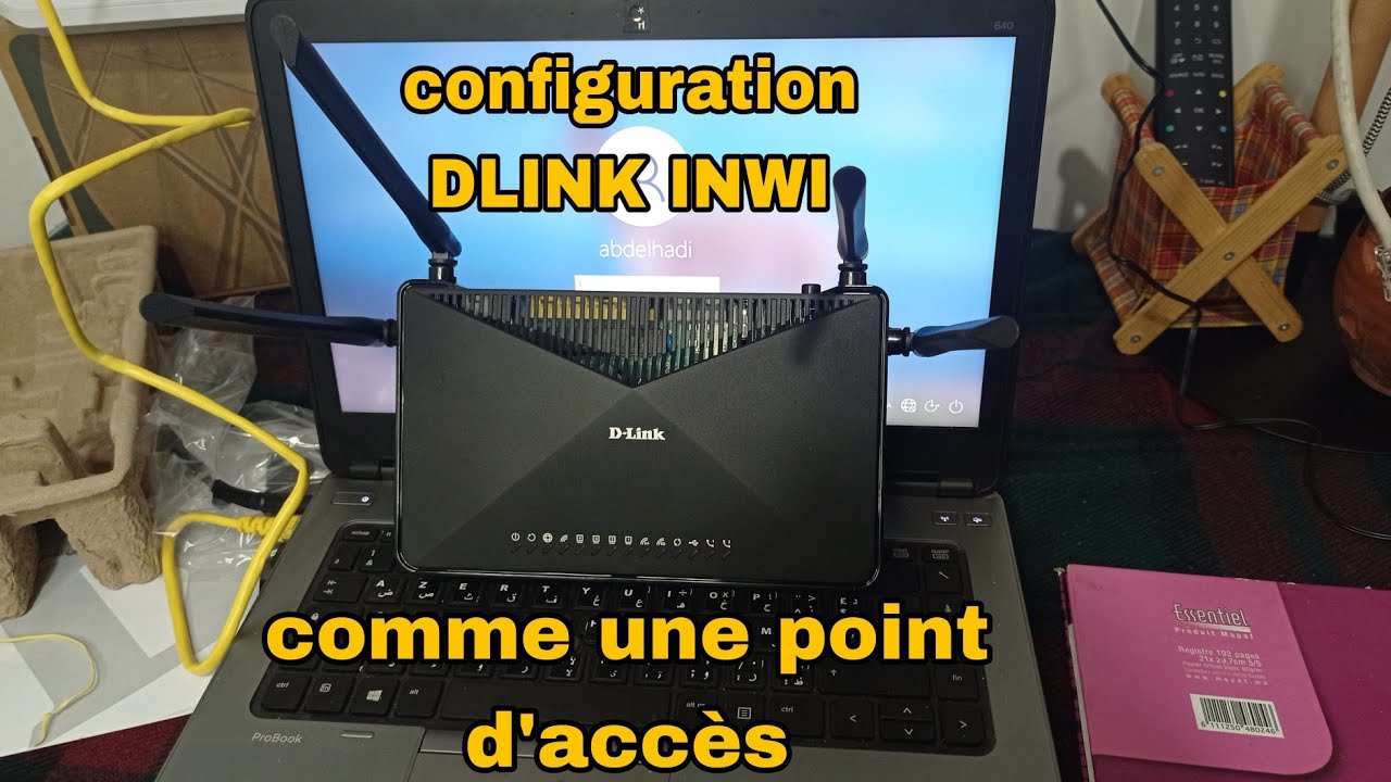 configuration DLINK INWI comme une point d'accès de la fibre optique ...
