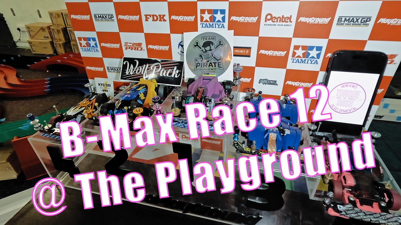 TAMIYA ミニ四駆: B-Max Class Race 12 @ The Playground - 4th October 2025 ...