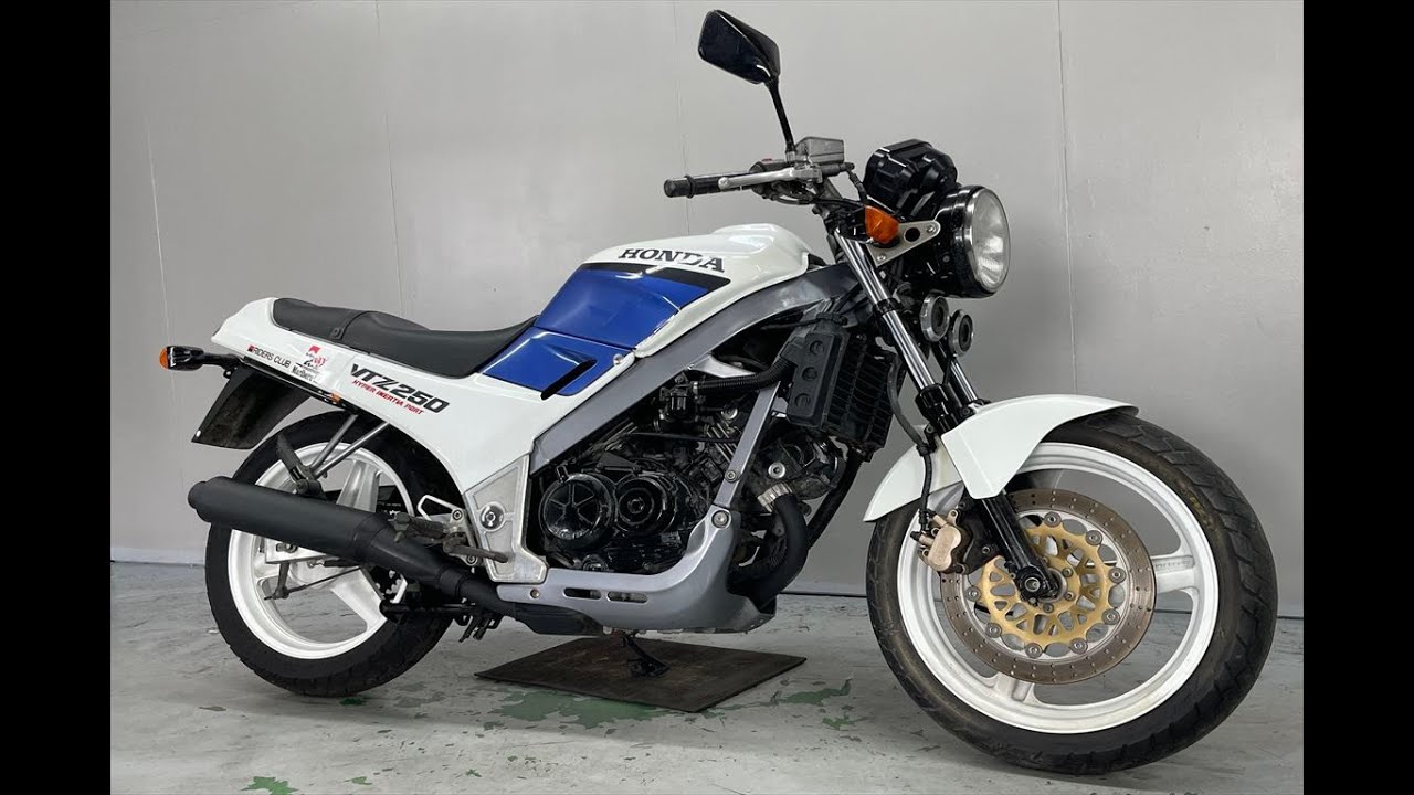 【販売車両紹介】ホンダ VTZ250 MC15 佐賀武雄 Garage-J イオ - YouTube