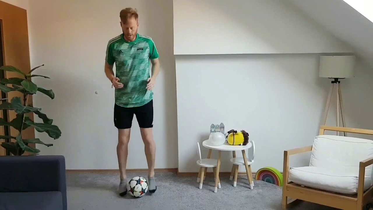 Practice football at home - Powered by LEAGUE5 KIDS ACADEMY - YouTube