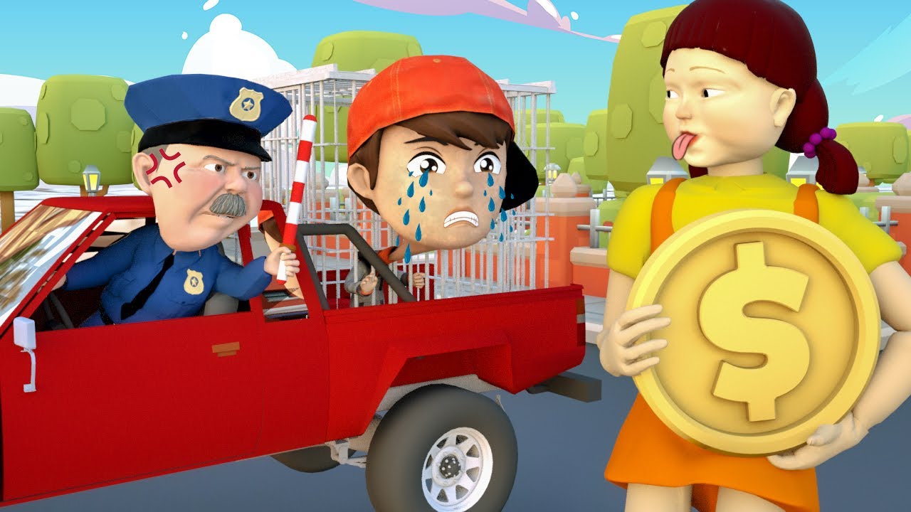 Rich vs Poor Doll SQUID GAME (오징어 게임) | Scary Teacher 3D Green Light ...