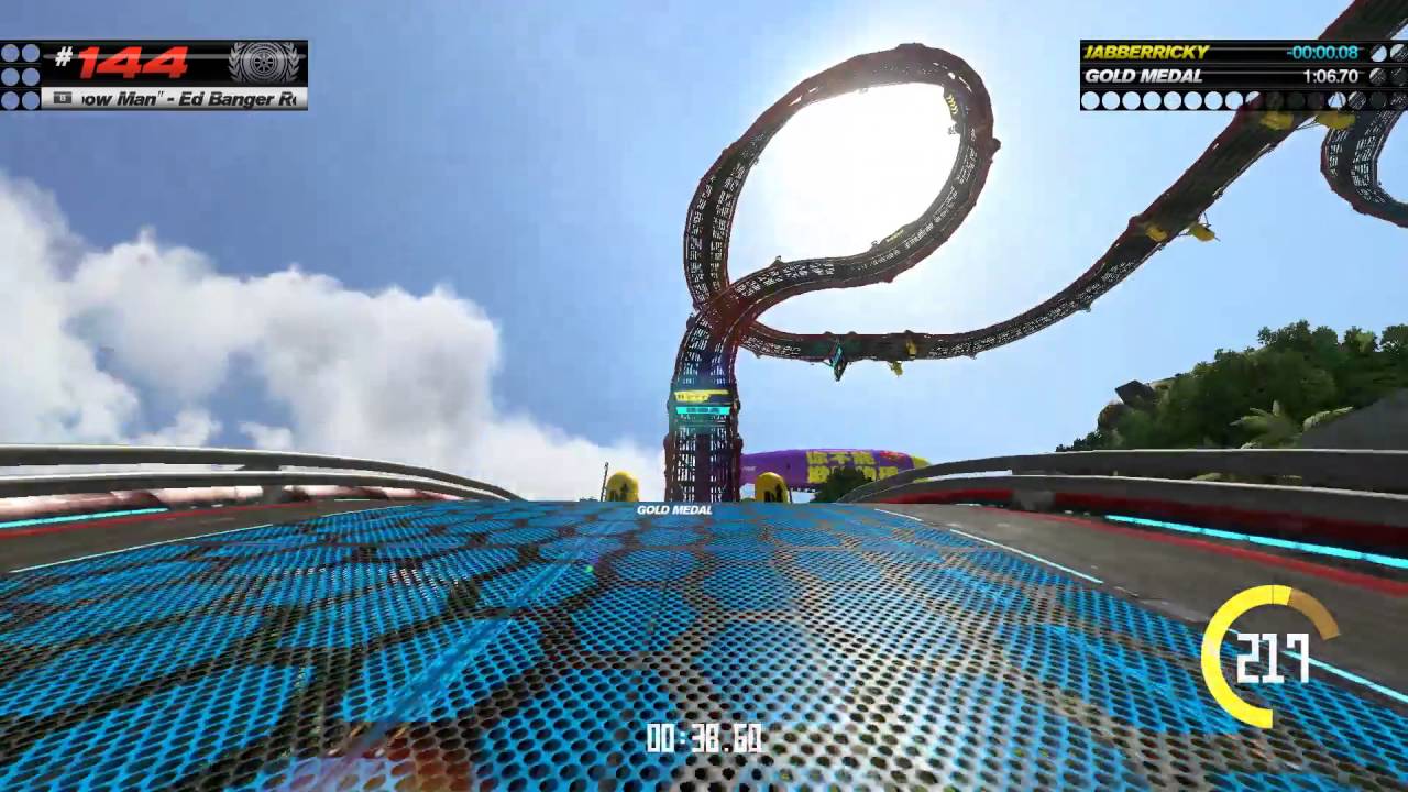 TrackMania Turbo #144 (Rollercoaster Lagoon - Red Series #4) - YouTube