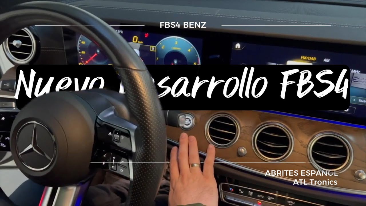 FBS4 Ecu Swap Mercedes Benz W213 2021+ - YouTube