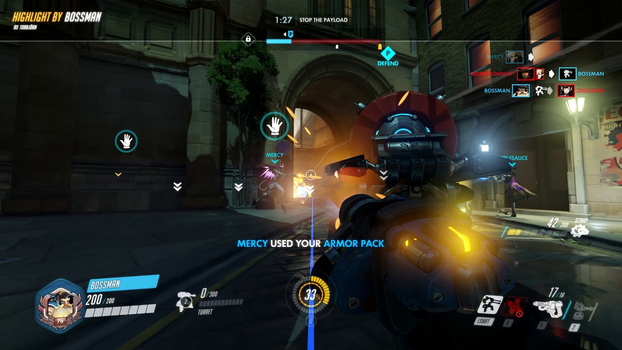 Overwatch - Torbjorn Defeats D.Va and Hands Out the Armor - Kings Row ...