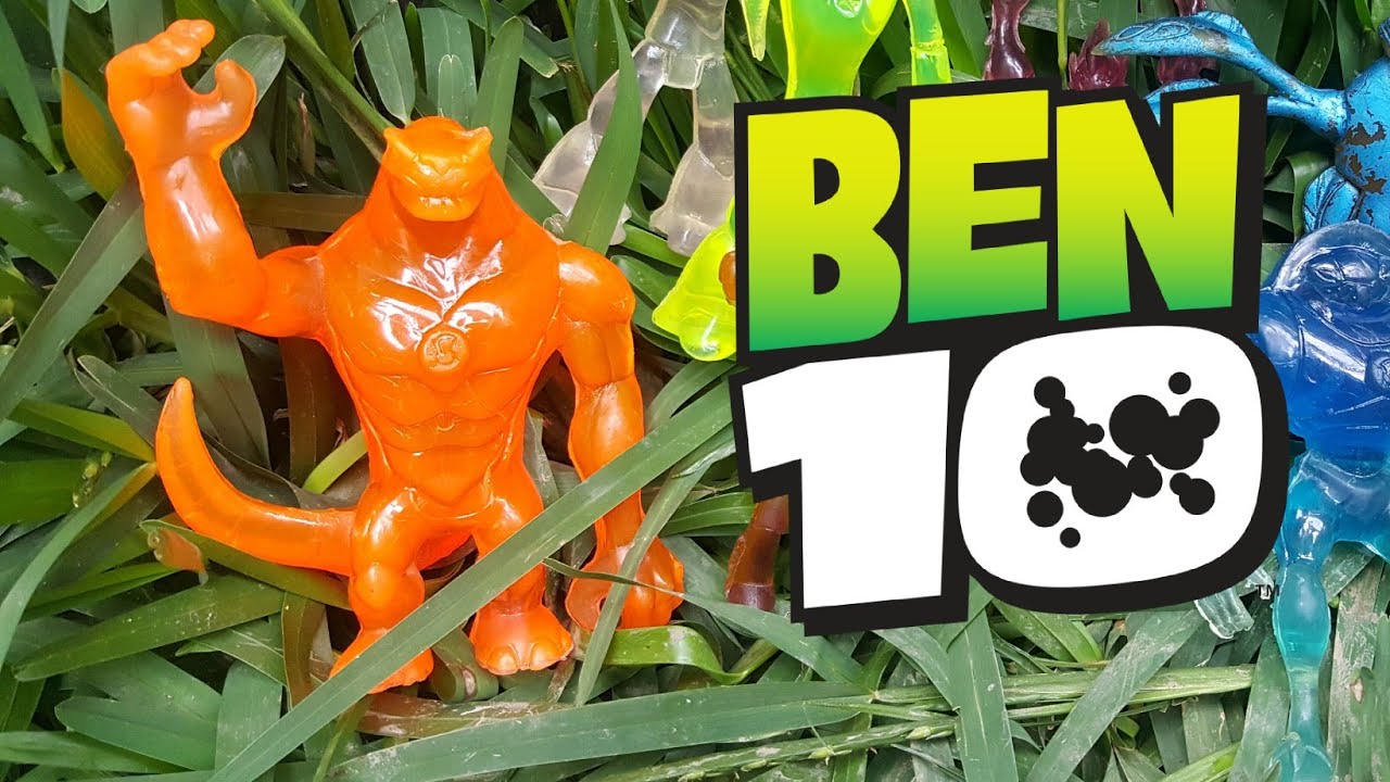 Ben 10 Aliens Fuerza Alienígena Gomita transparente Bootleg mexicano ...